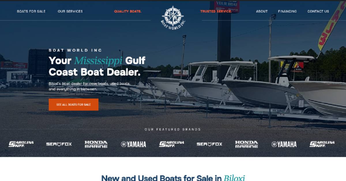 Boat World - Boat World Inc